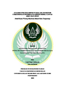 ANALISIS STRATEGI BISNIS WARALABA DI SEKTOR UMKM DENGAN PENDEKATAN ...