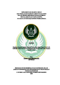 IMPLEMENTASI SHARING CIRCLE DAN PEER ACCOUNTABILITY GROUP EVALUATION ...